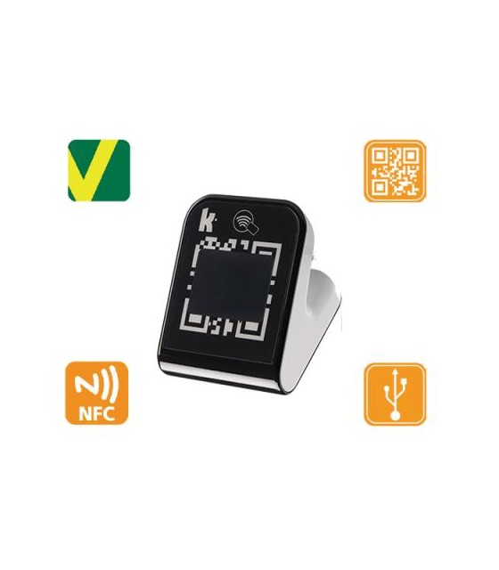 LECTEUR NFC & QR CODE KAPELSE / KAP-eCV